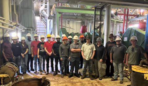 UL Lafayette Petroleum Engineering Students Visit Coastal Drilling Rig ...